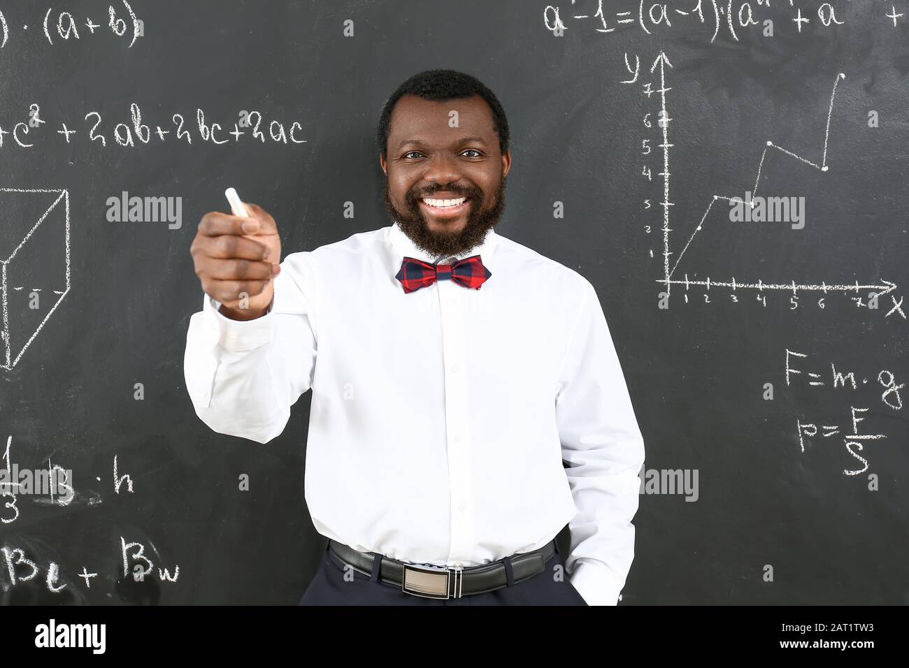 African american mathematics professor hi-res stock photography and ...