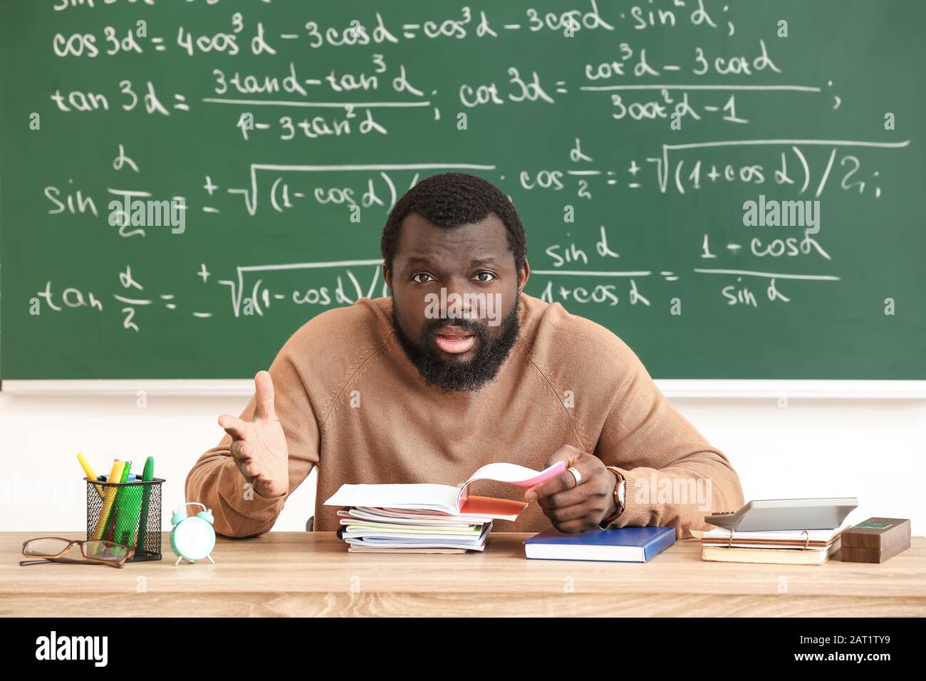 Angry Black Teacher