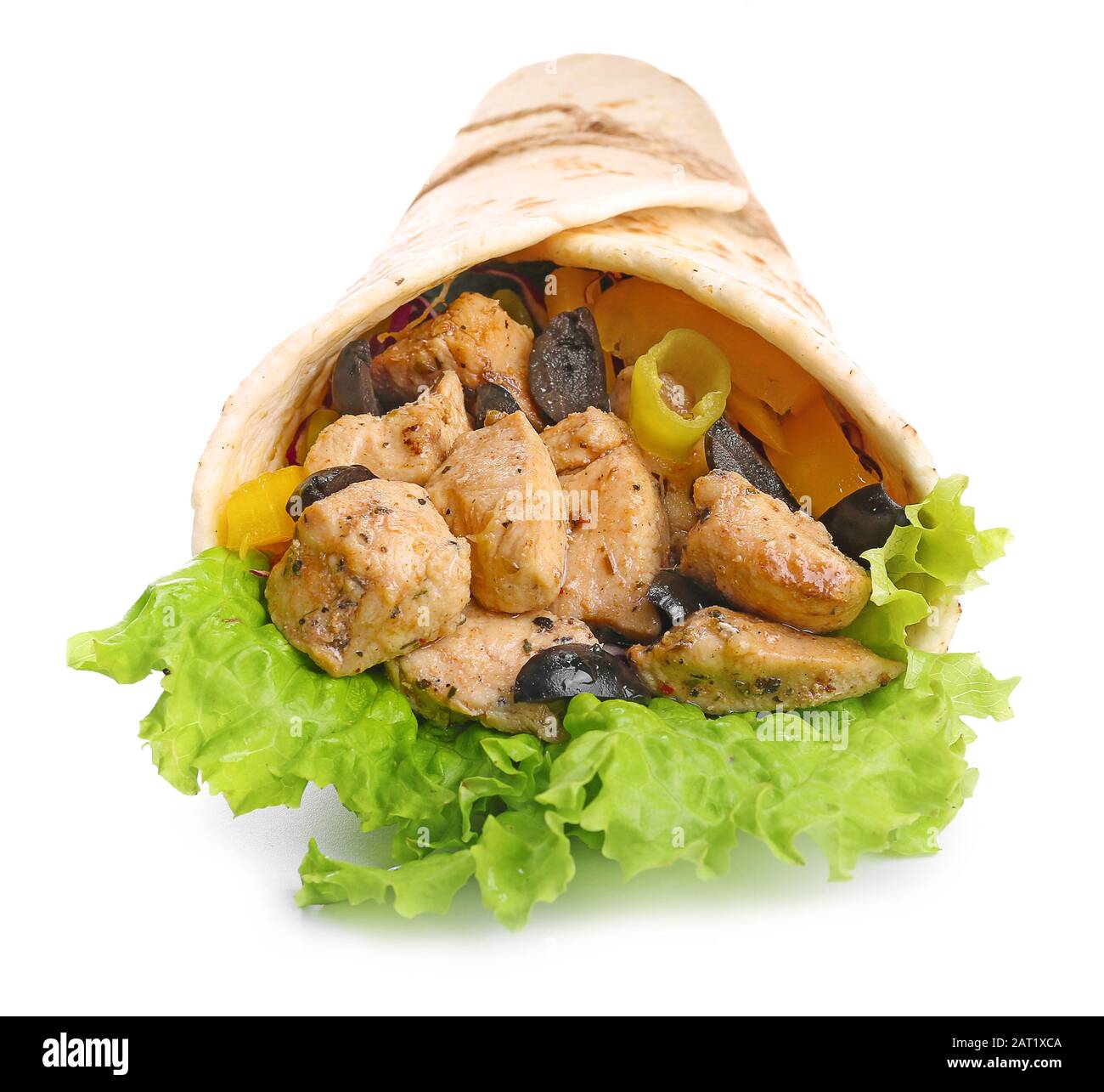 Doner kebab dish on Cut Out Stock Images & Pictures - Alamy