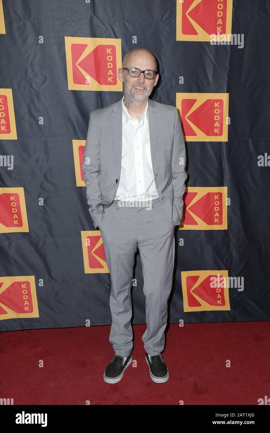Los Angeles, USA. 29th Jan, 2020. Moby walking the red carpet at the ...