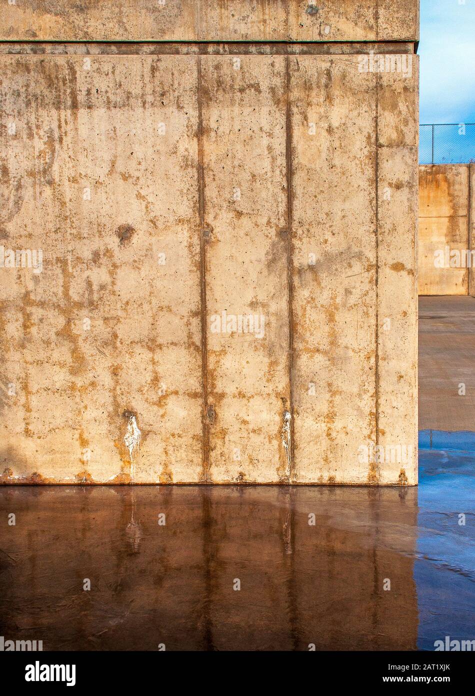 Concrete Structure in Colorado Stock Photo - Alamy