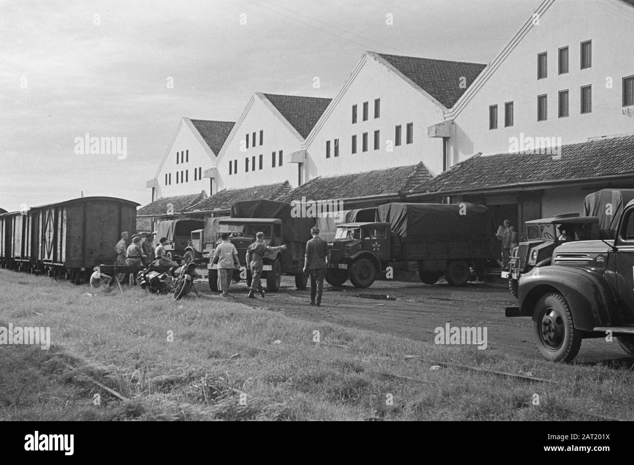 Food goodsangs [warehouses] of the Quartermaster General Exterior of ...