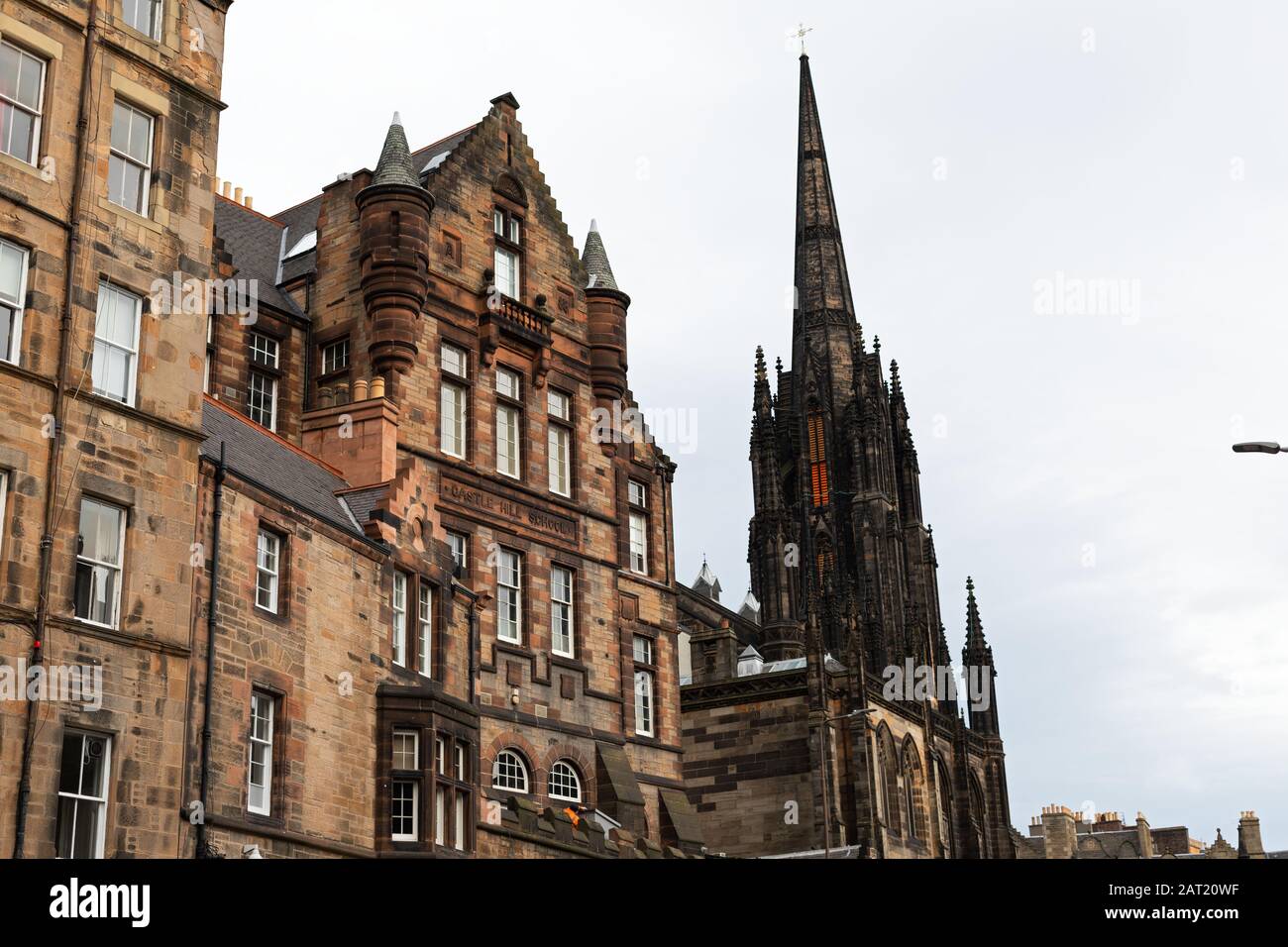 Picture of historic building in Edinburgh, Scotland Stock Photo - Alamy