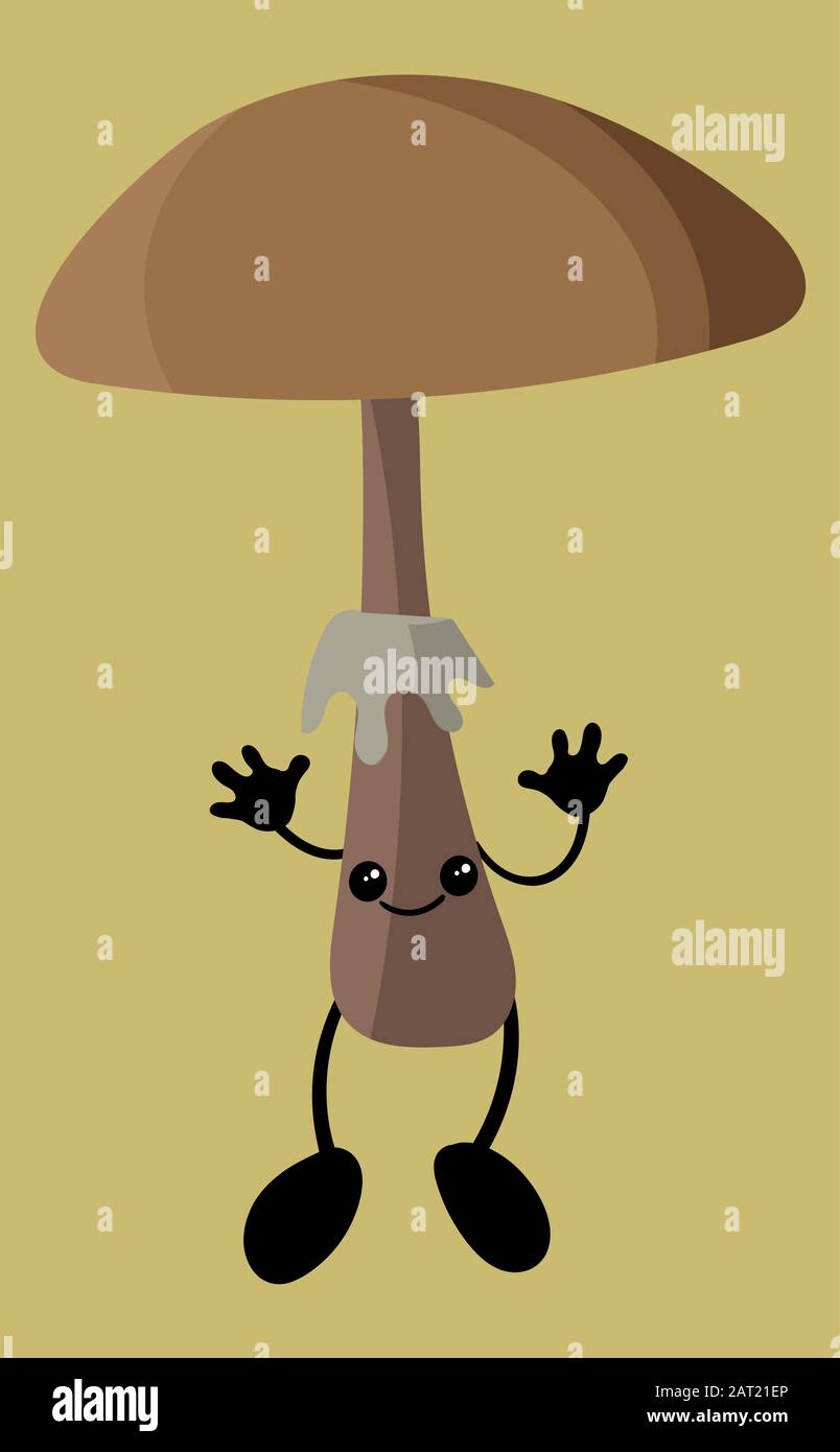 mushrooms character magic autumn mushrooms for children s learning or ...