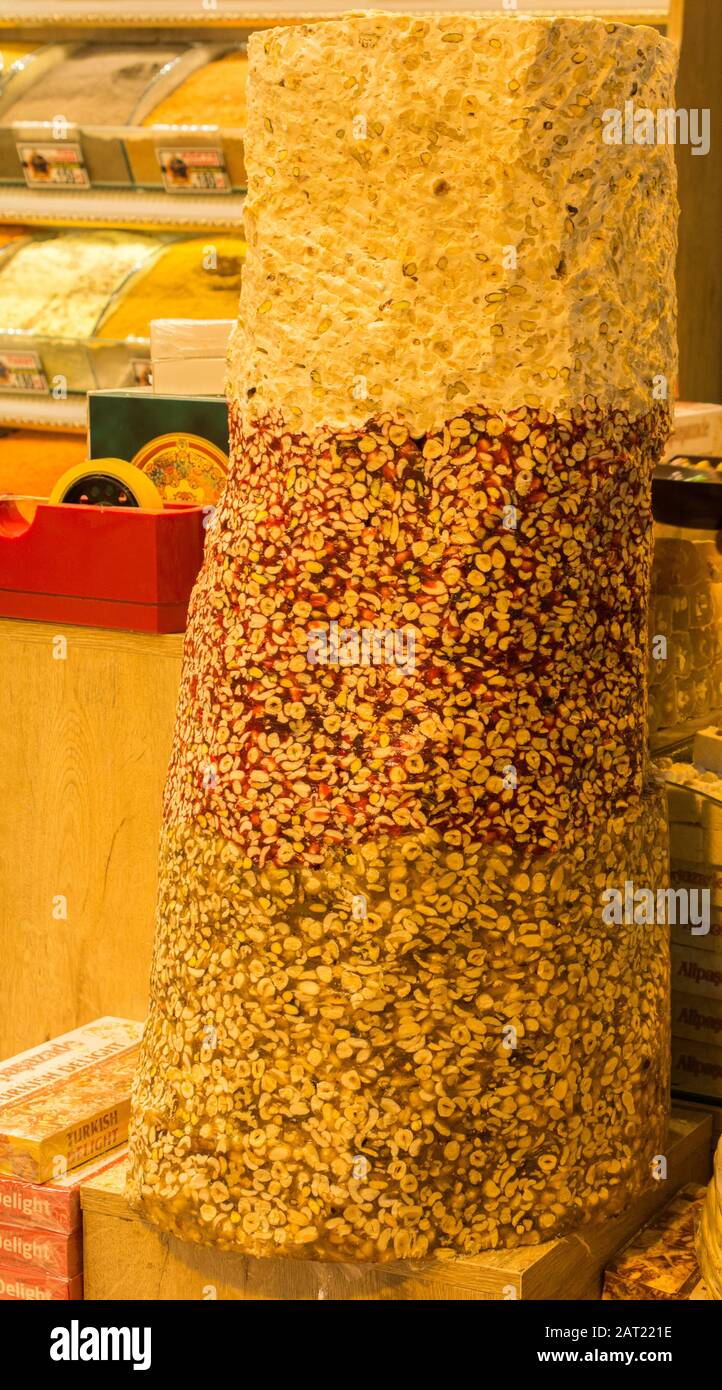 Turkish style dried fruit pulp as snack food Stock Photo - Alamy
