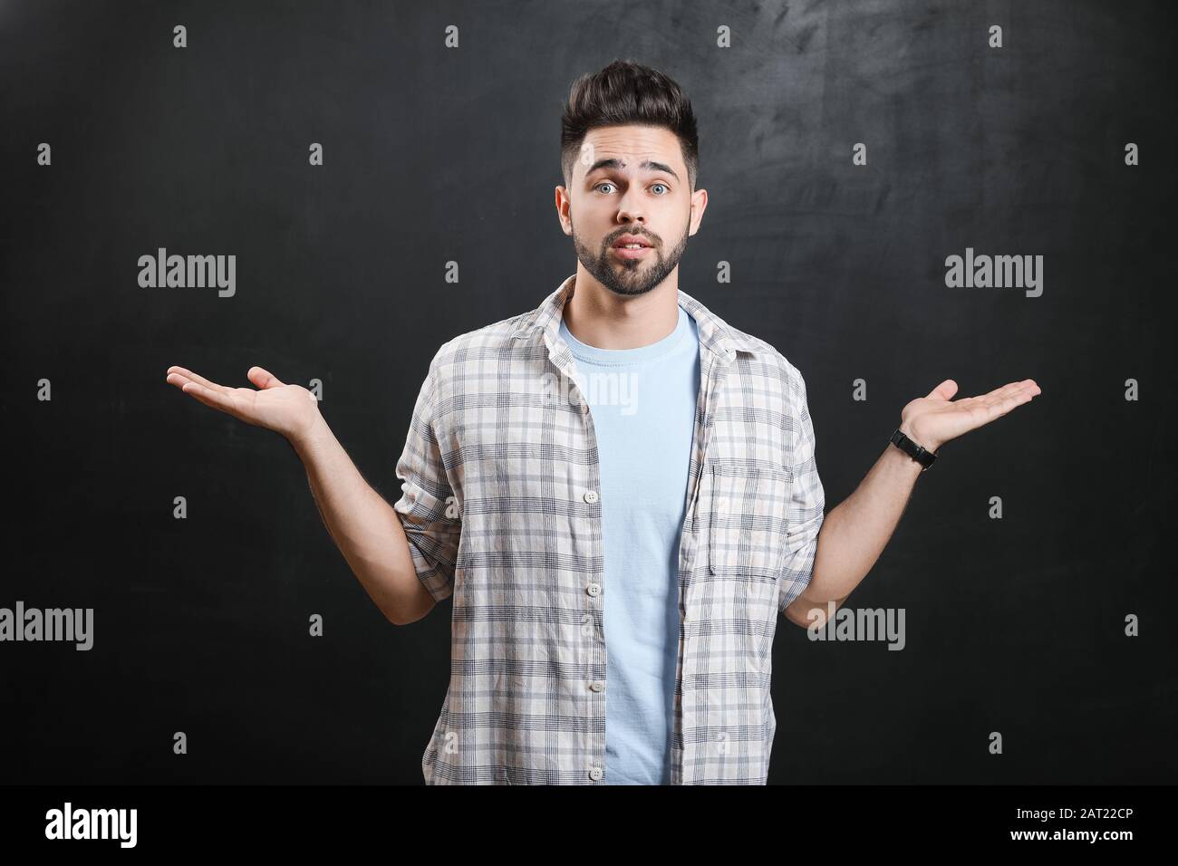 Student confused classroom hi-res stock photography and images - Alamy