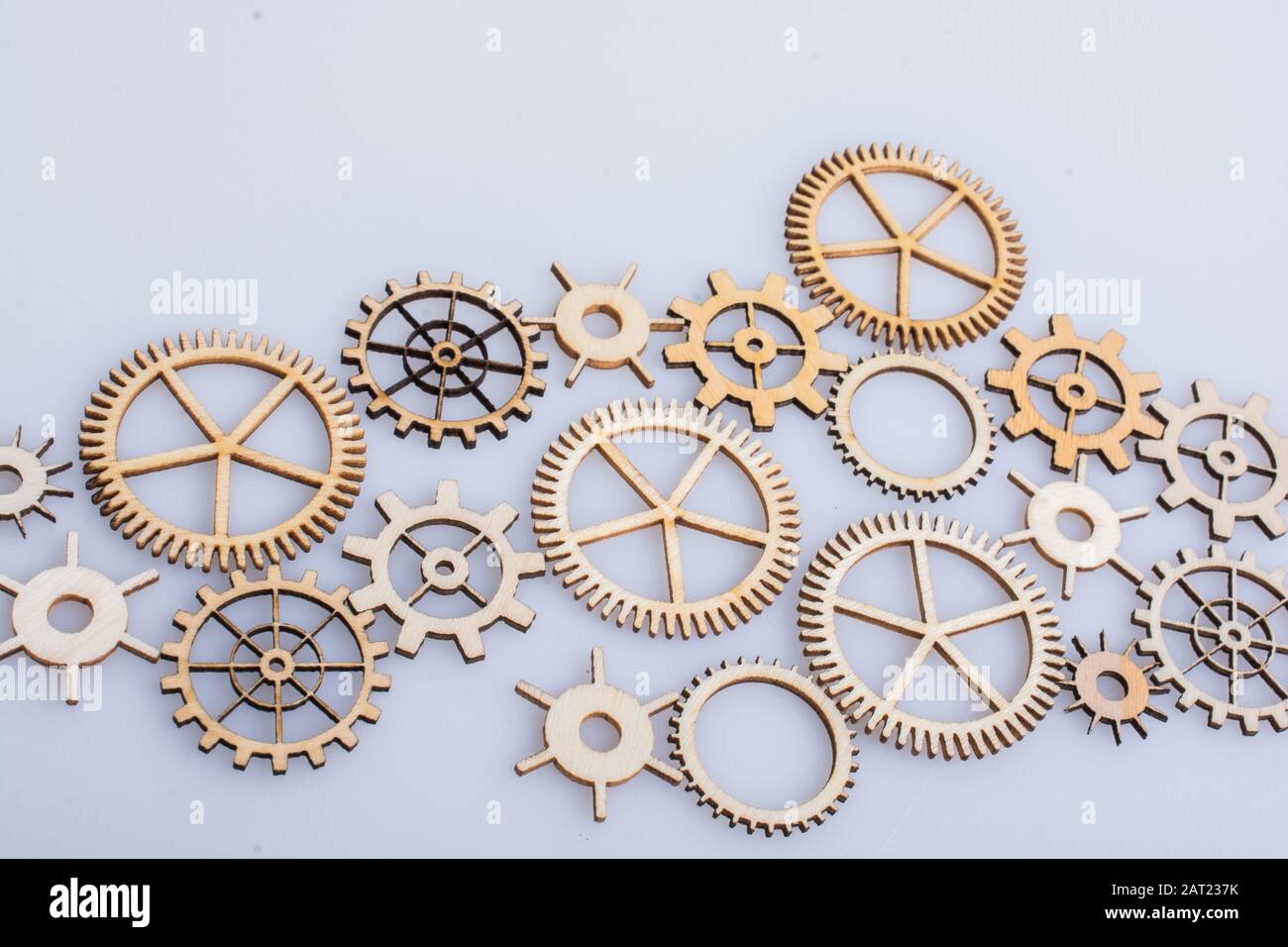 Gear wheels as The concept of mechanism Stock Photo - Alamy