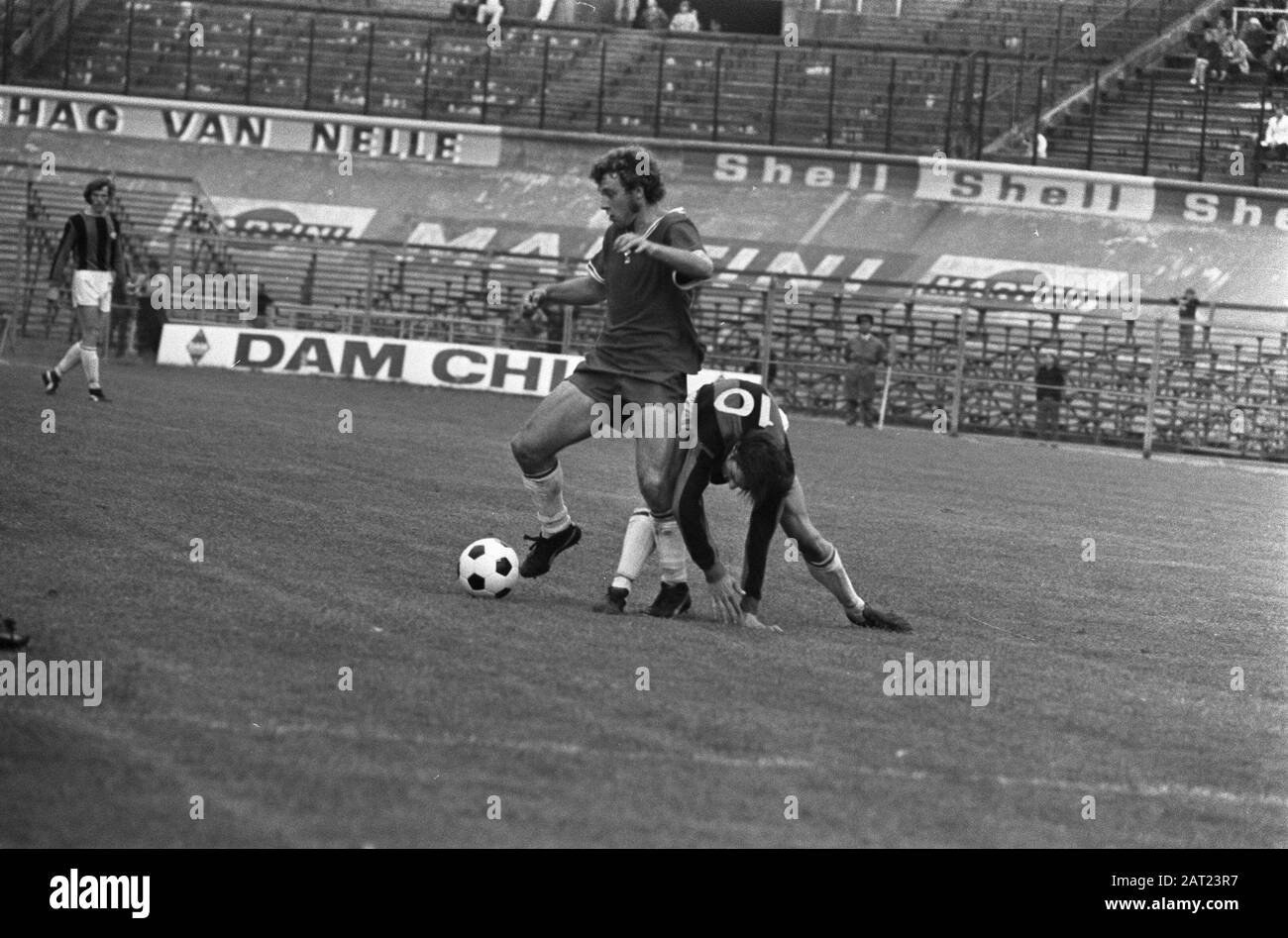 Fc utrecht galgenwaard soccer stadium Black and White Stock Photos ...