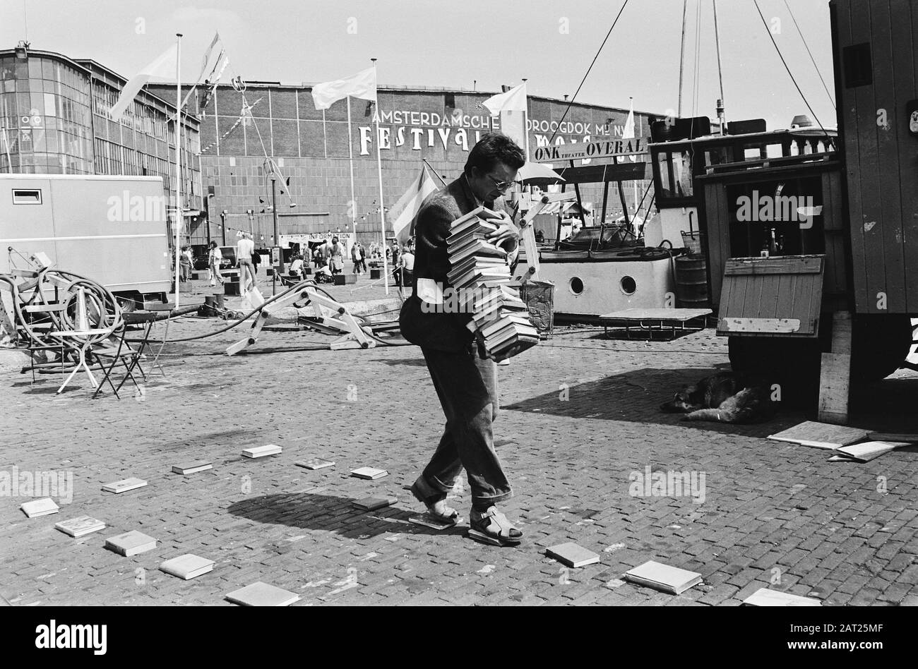 Festival Fools 1980 on the former site of the Amsterdamsche Drookdok ...