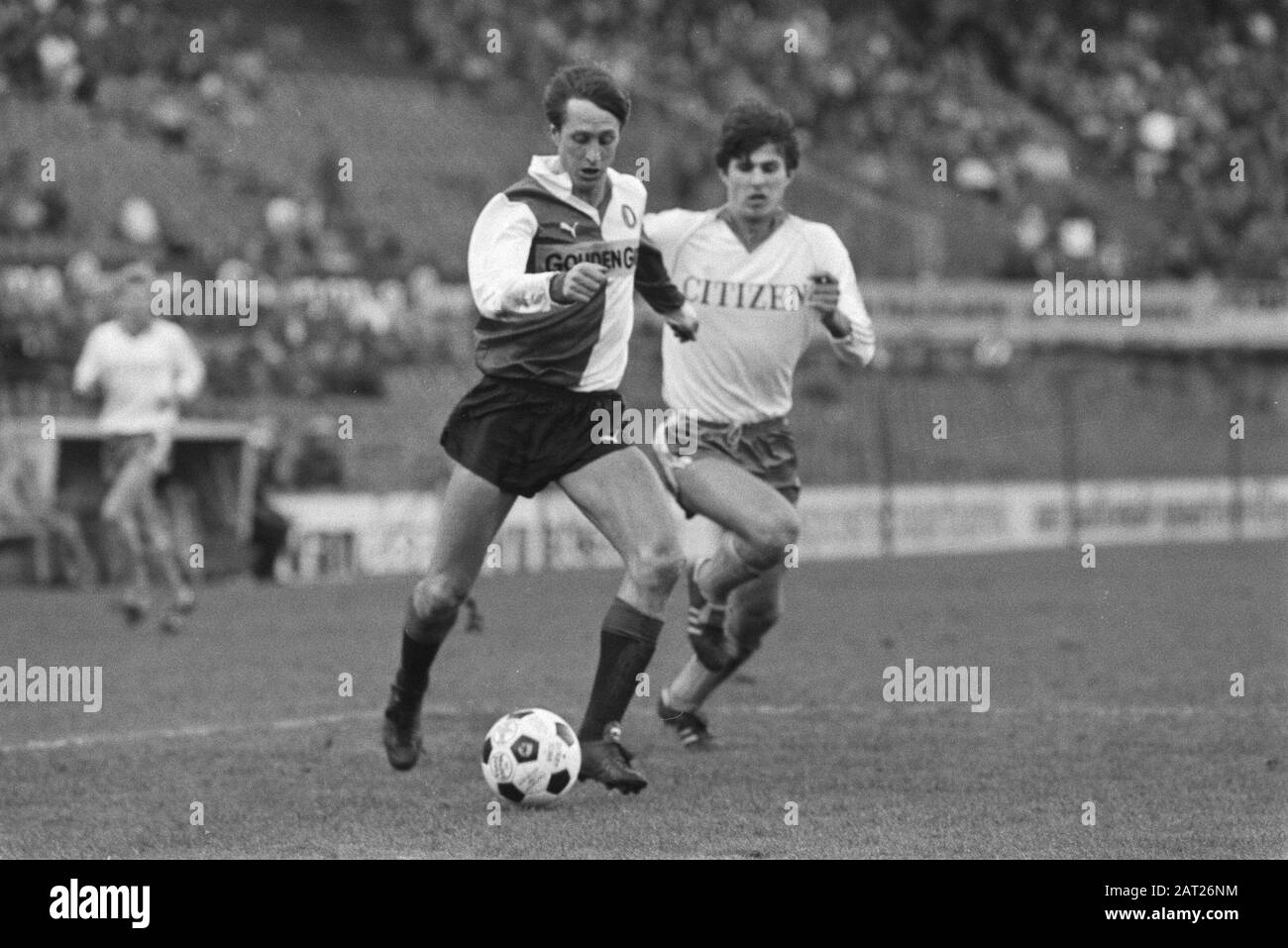 Feyenoord against FC Volendam; nr. 13 Cruijff in action Date: 15 ...