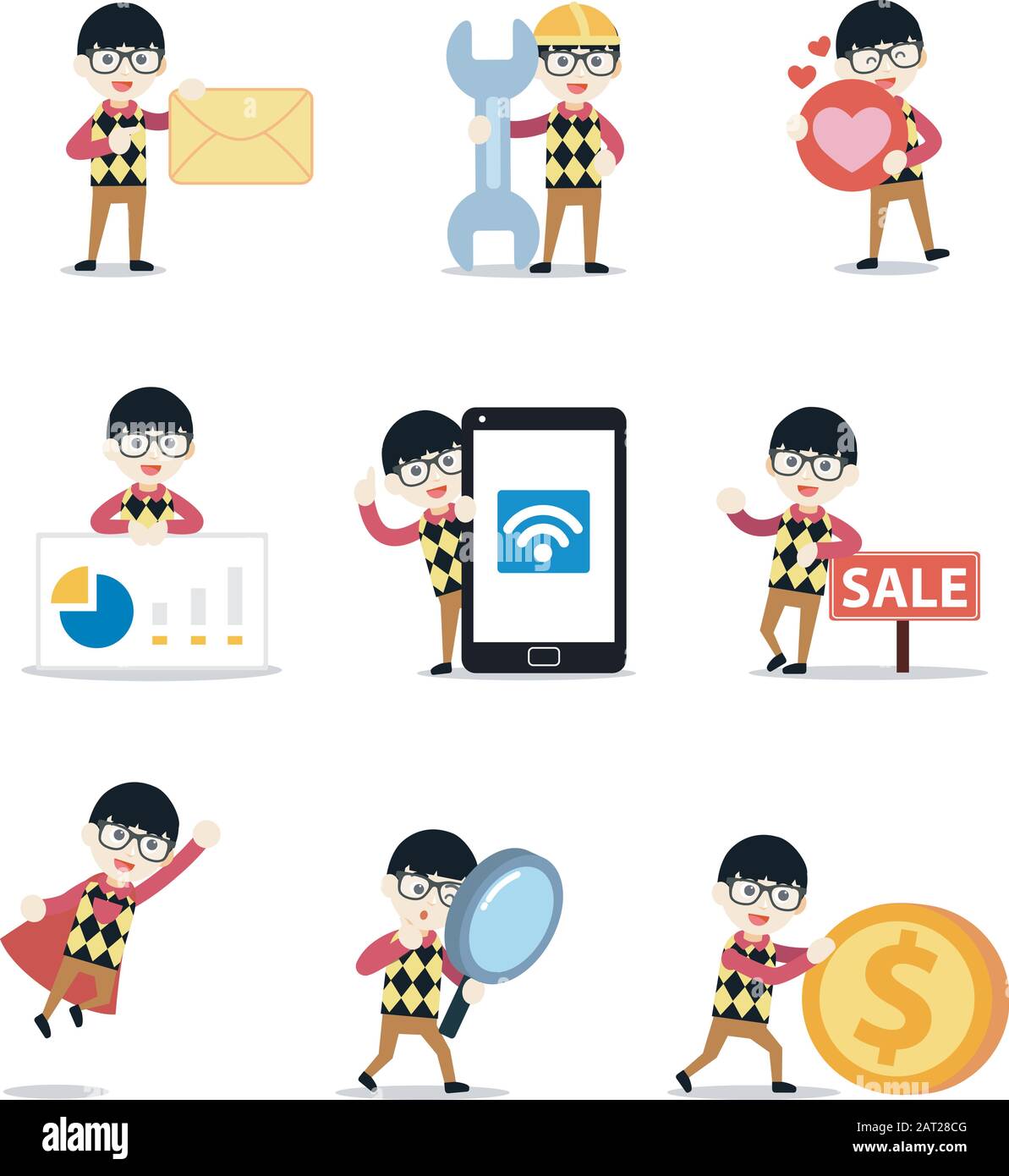 Smart Person Clip Art