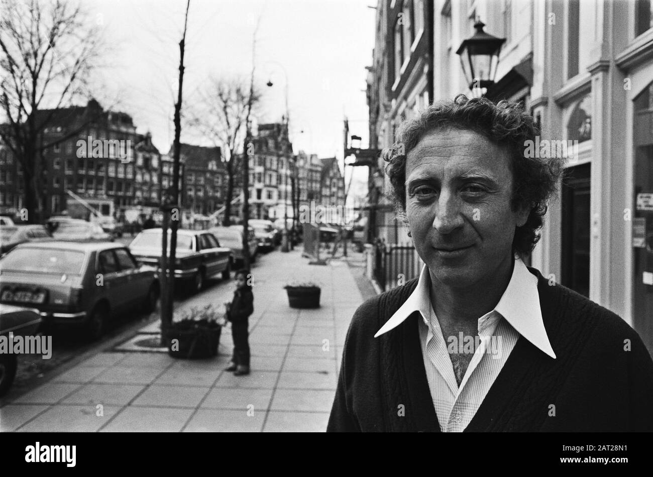 Film actor director gene wilder Black and White Stock Photos & Images ...