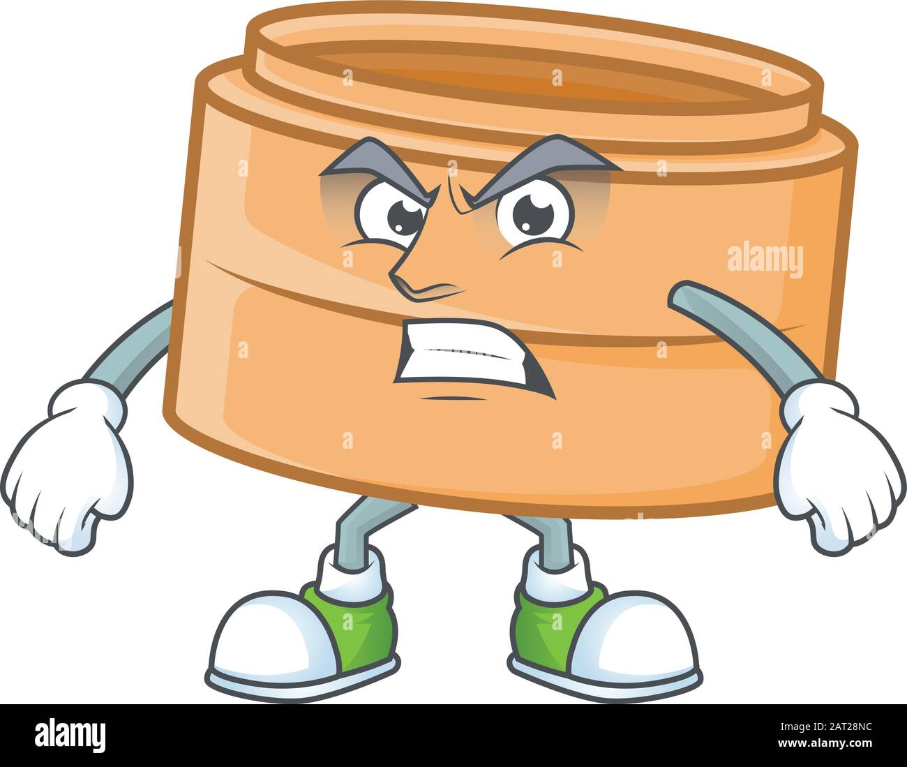 Angry food face plate Cut Out Stock Images & Pictures - Alamy