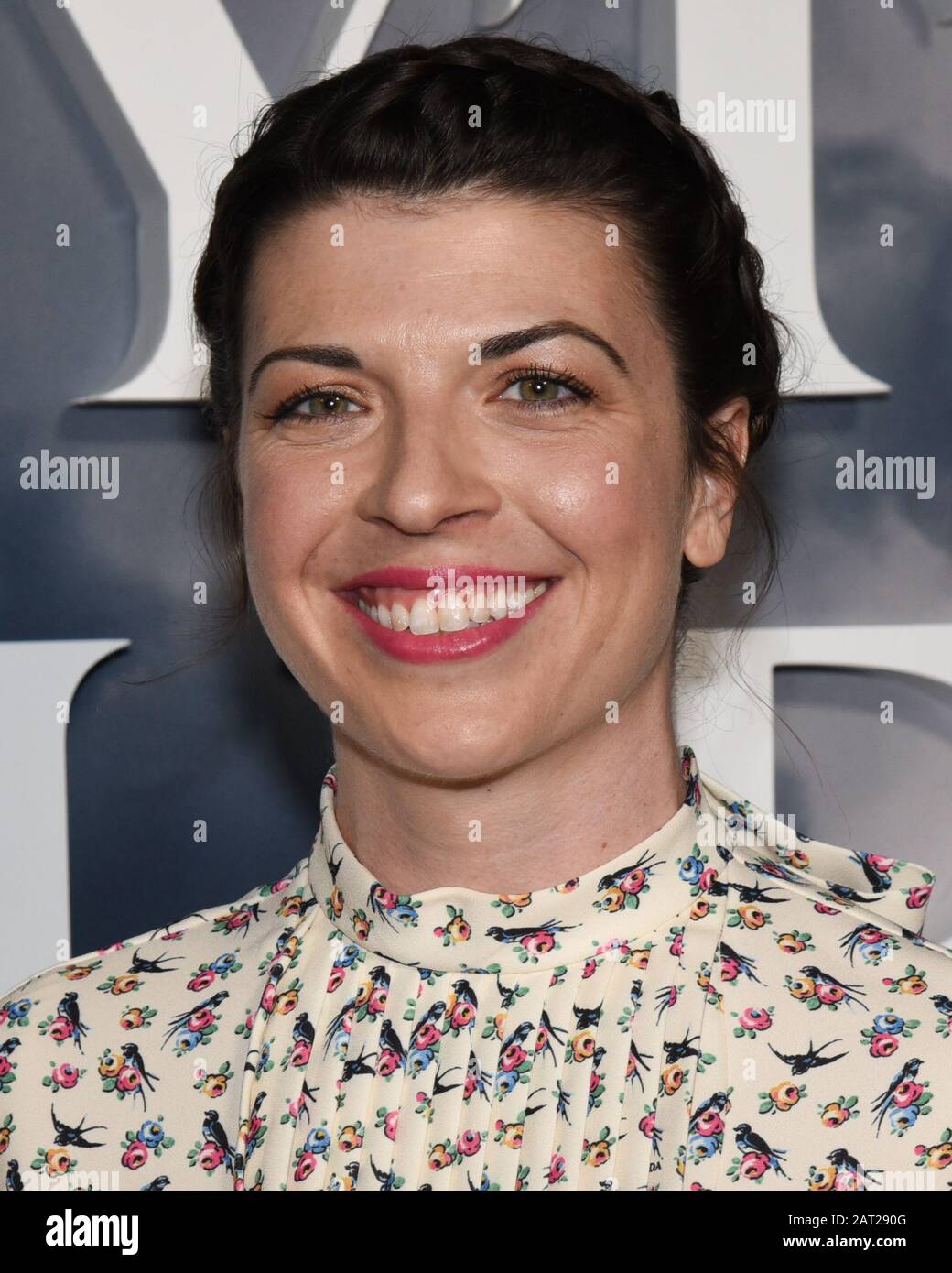 January 29, 2020, Hollywood, CA, USA: Megan Ganz attends the Premiere ...