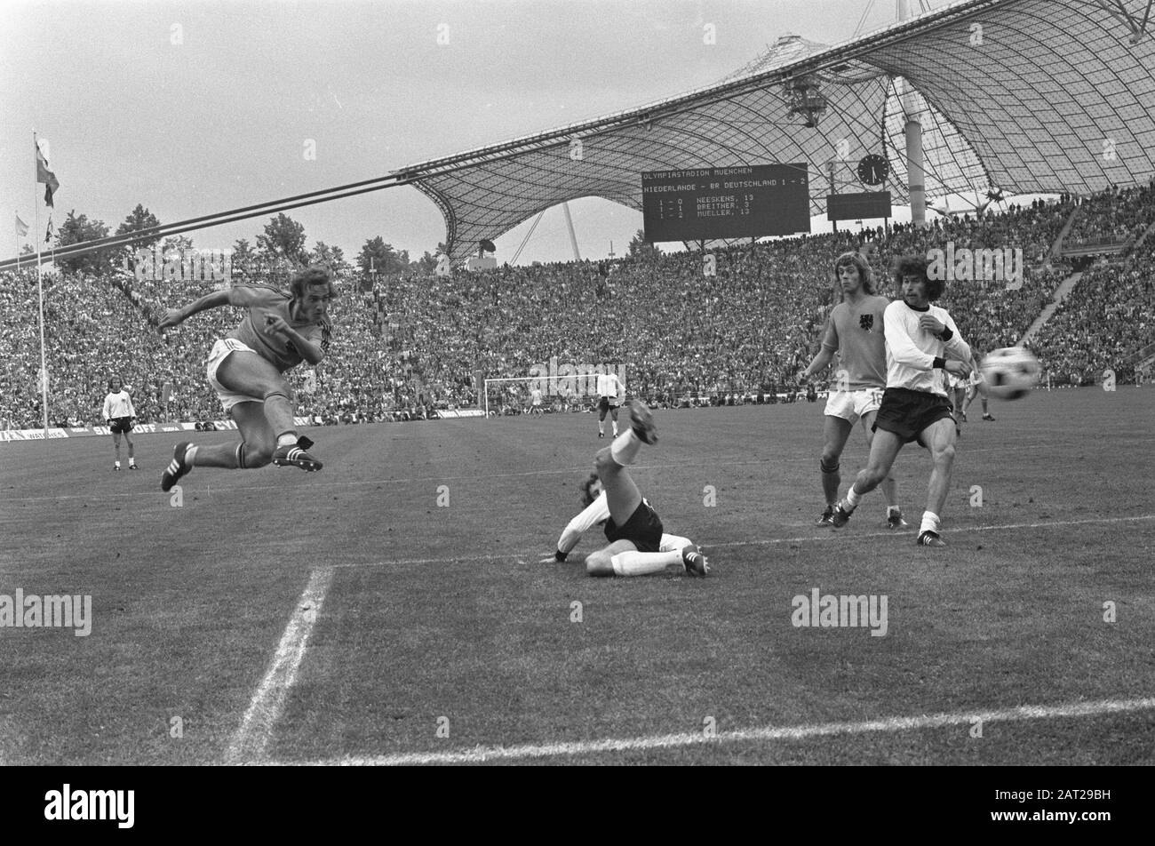 Munich, July 7, 1974. Final World Cup 1974 in Munich, West Germany ...