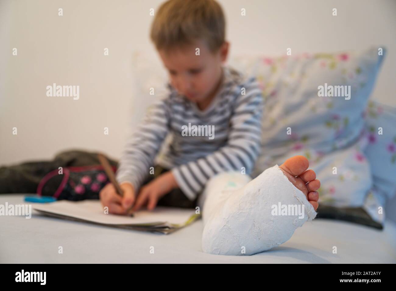 Wearing plaster hi-res stock photography and images - Alamy