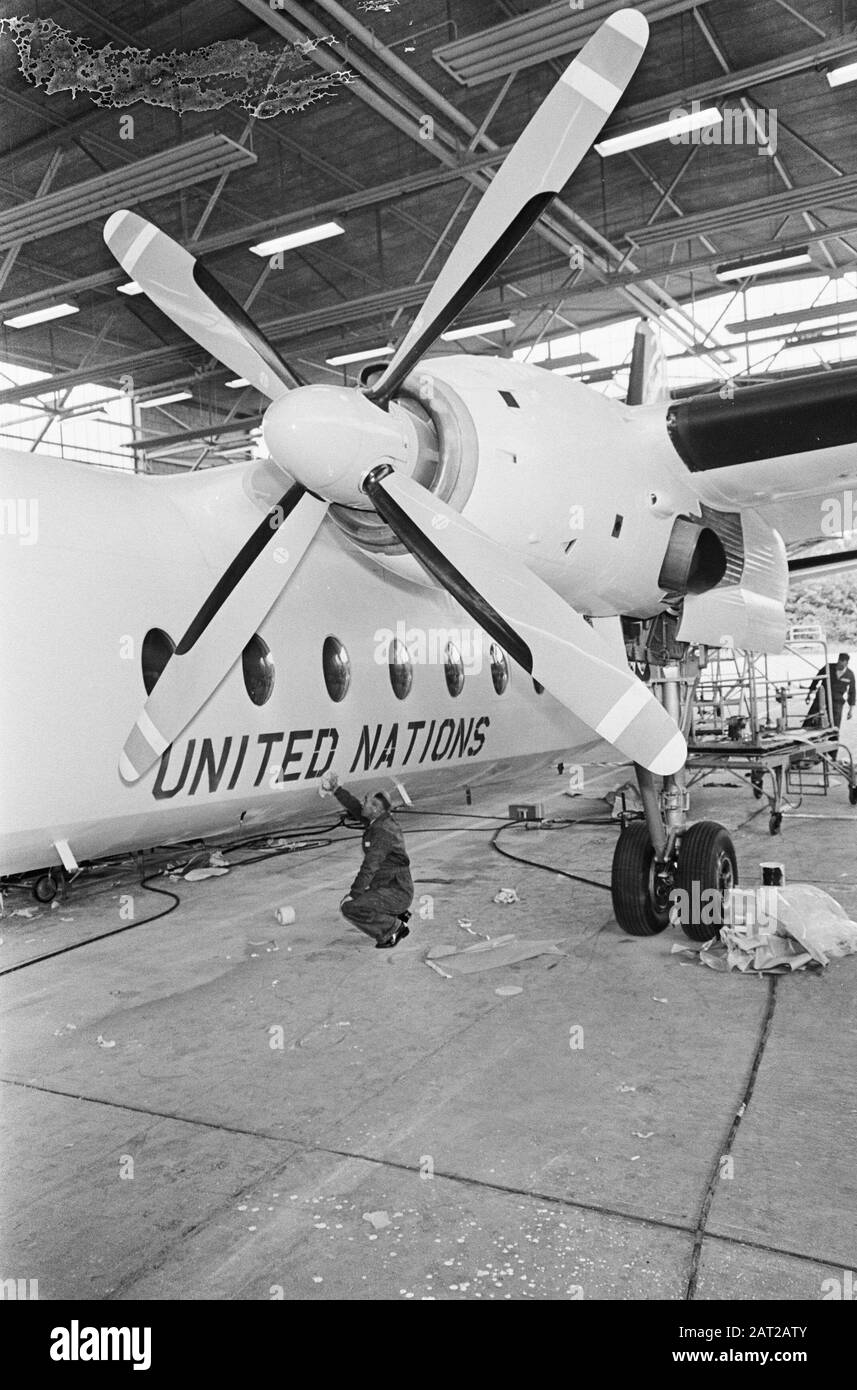 Dutch aircraft for the UN Fokker F27 Friendship Date: 11 June 1967 ...