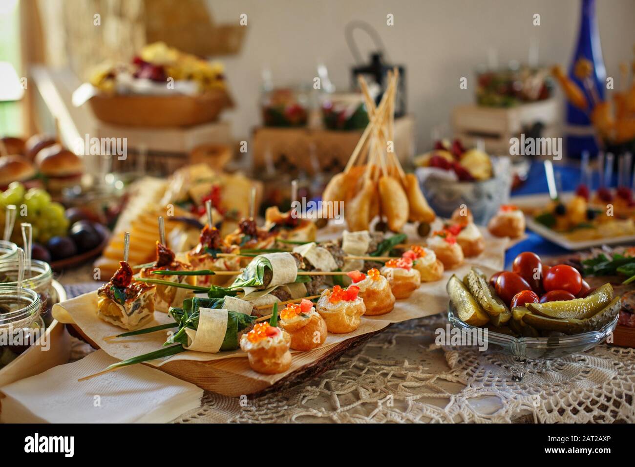 Cold salad buffet hi-res stock photography and images - Alamy