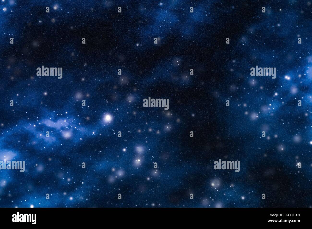 Discovery in astronomy, cosmic abstract and future technology concept ...