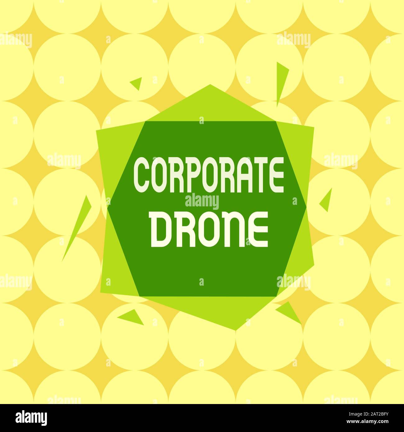Conceptual hand writing showing Corporate Drone. Concept meaning ...