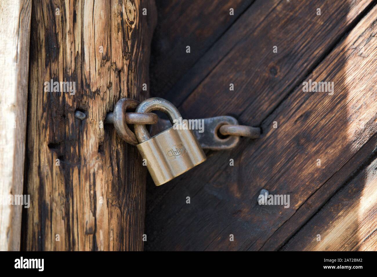 Pad lock vintage style Stock Photo - Alamy