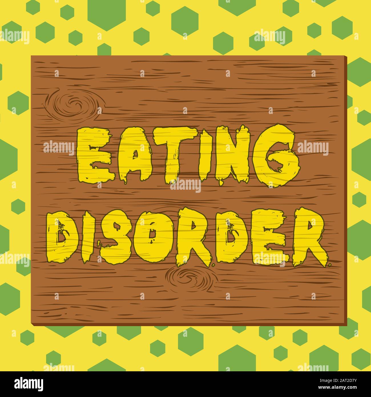 Text sign showing Eating Disorder. Business photo showcasing illnesses ...