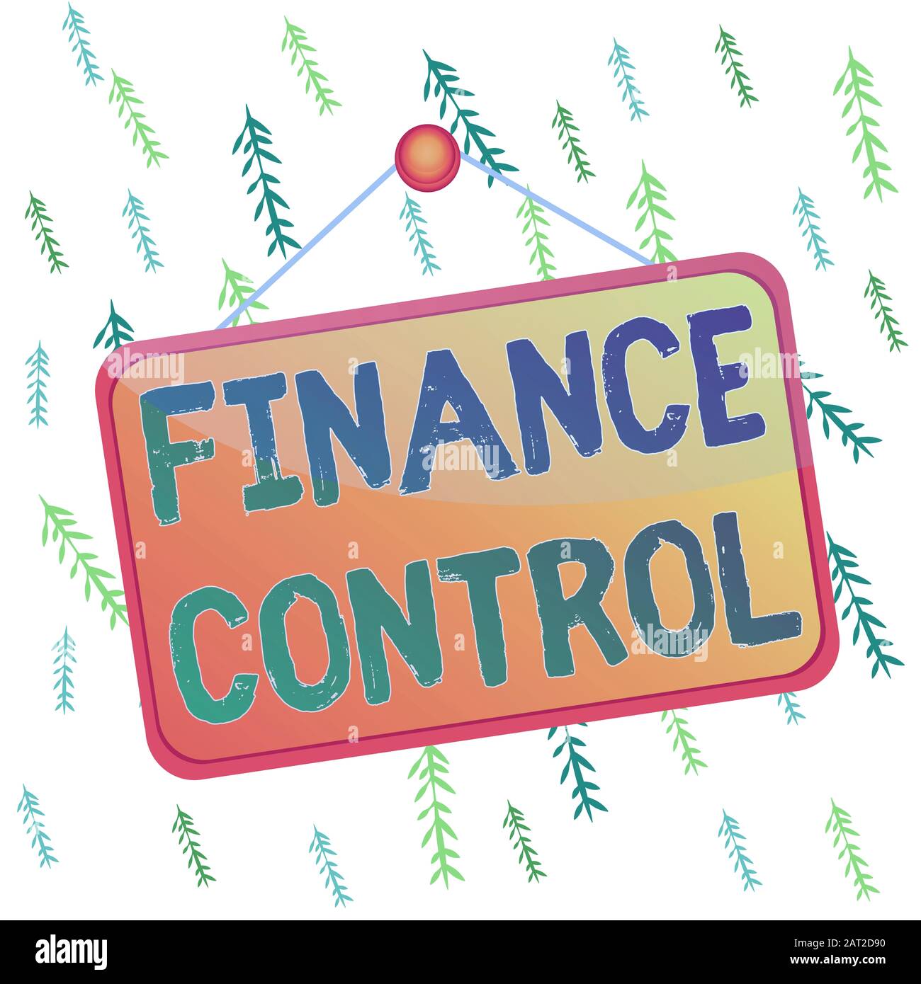 Handwriting text Finance Control. Conceptual photo procedures that are ...