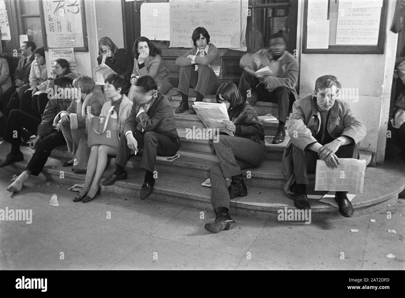 France. Sorbonne occupied by students Date: 28 May 1968 Location ...