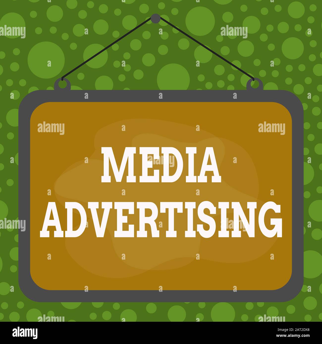 Text sign showing Media Advertising. Business photo text choosing the ...