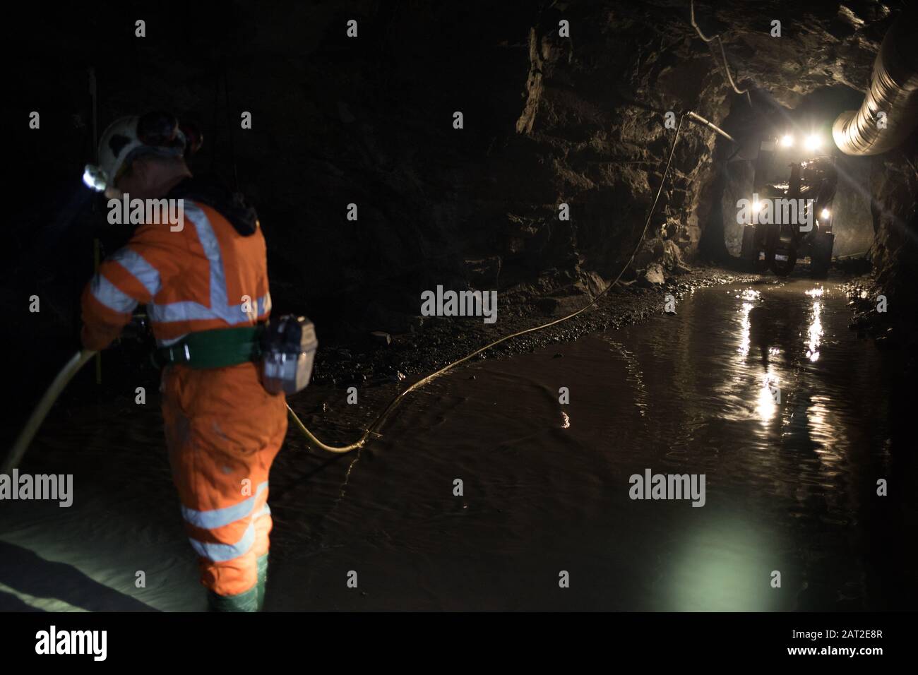 ScotGold Resources Ltd, at Cononish Gold Mine, in Cononish Glen, near ...