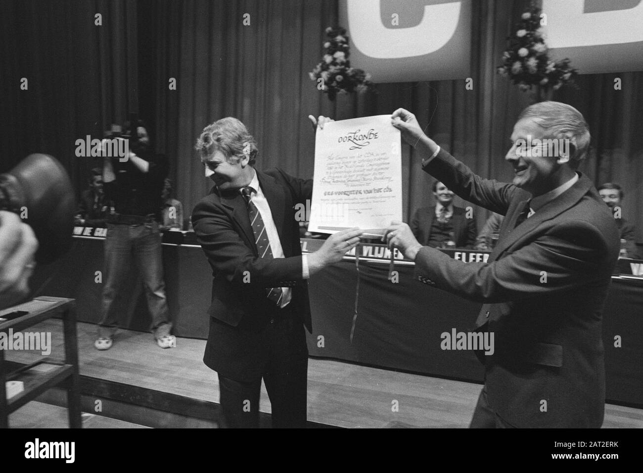 Steenkamp honorary chairman cda hi-res stock photography and images - Alamy