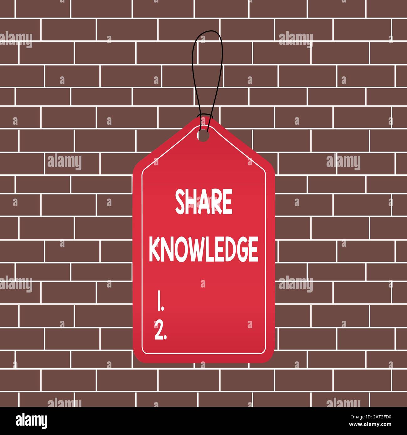 Text sign showing Share Knowledge. Business photo text activity through ...