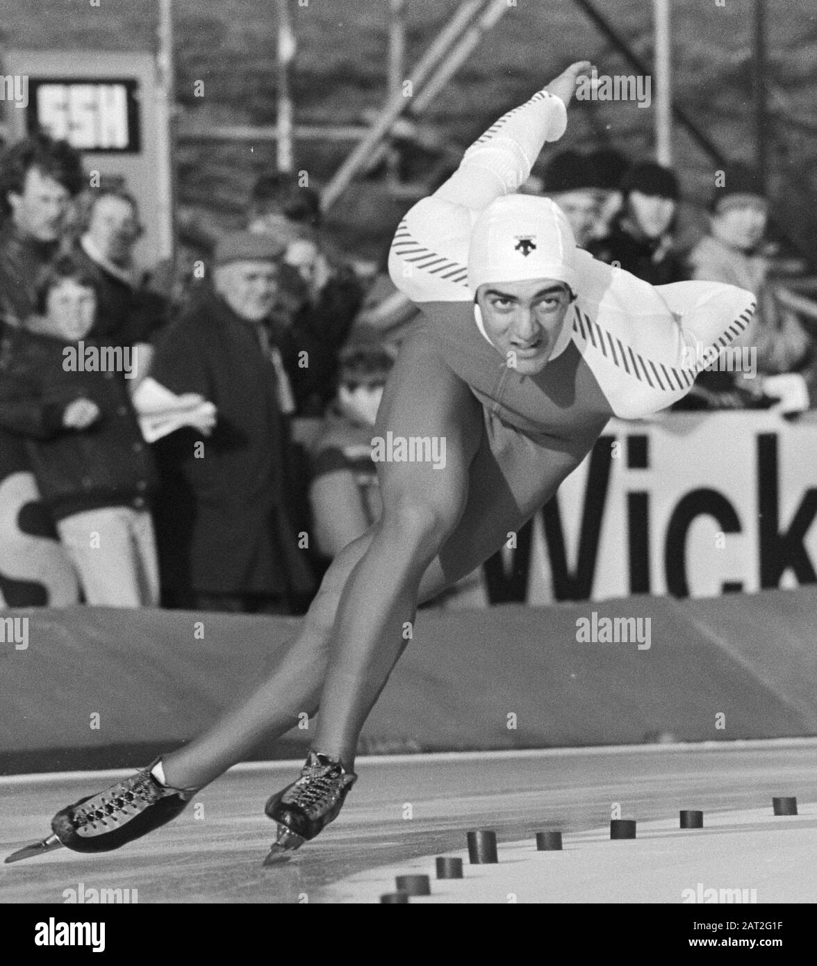 World Championships Sprint skating in Alkmaar. Boucher in action Stock ...