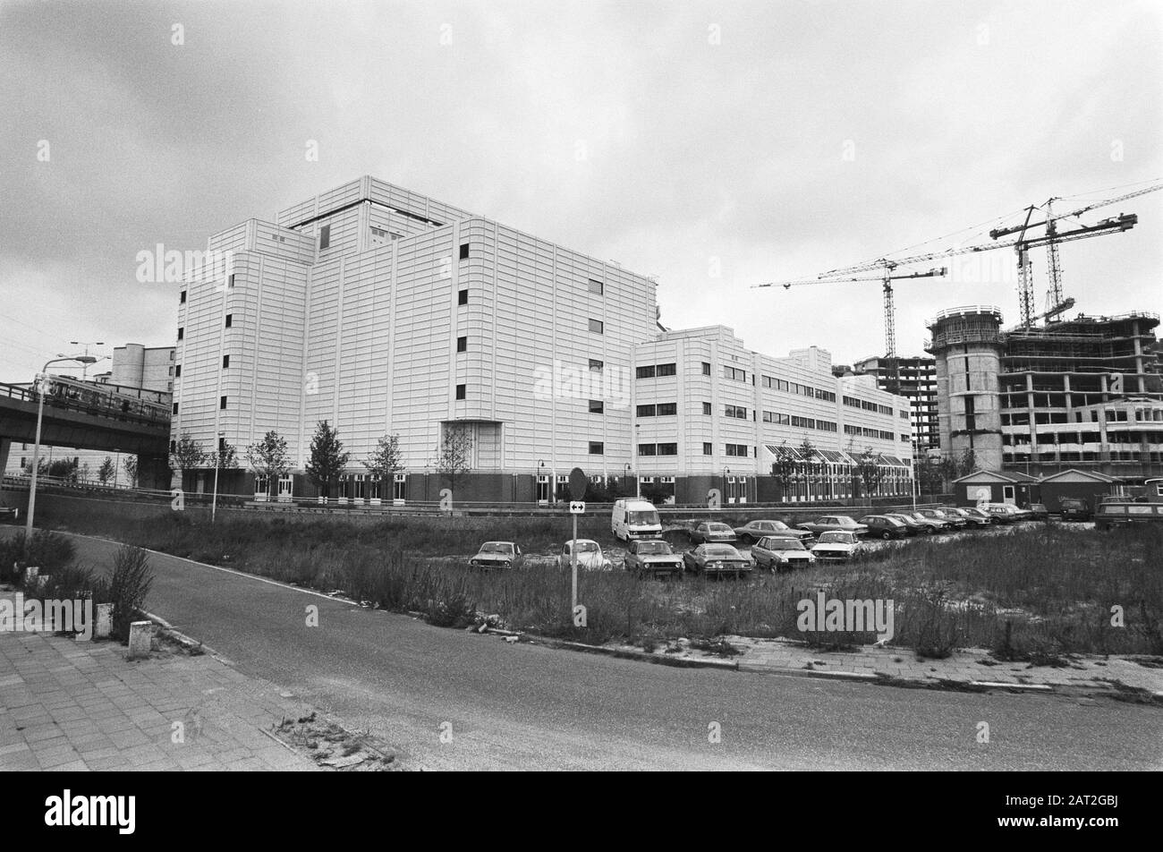 Exterior of the new building of the Royal Library in The Hague ...