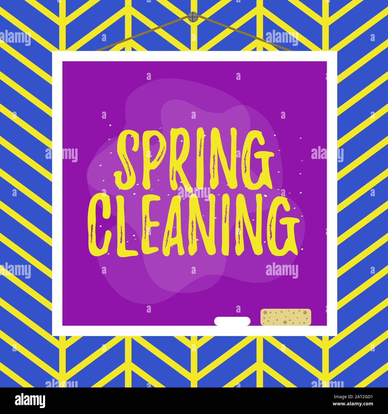 Handwriting text writing Spring Cleaning. Conceptual photo thorough ...