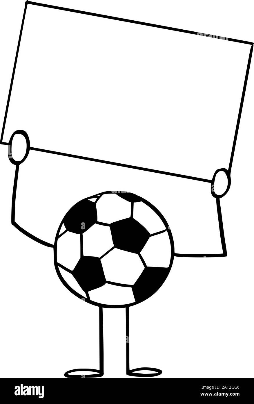 Soccer football sign ball Stock Vector Images - Alamy