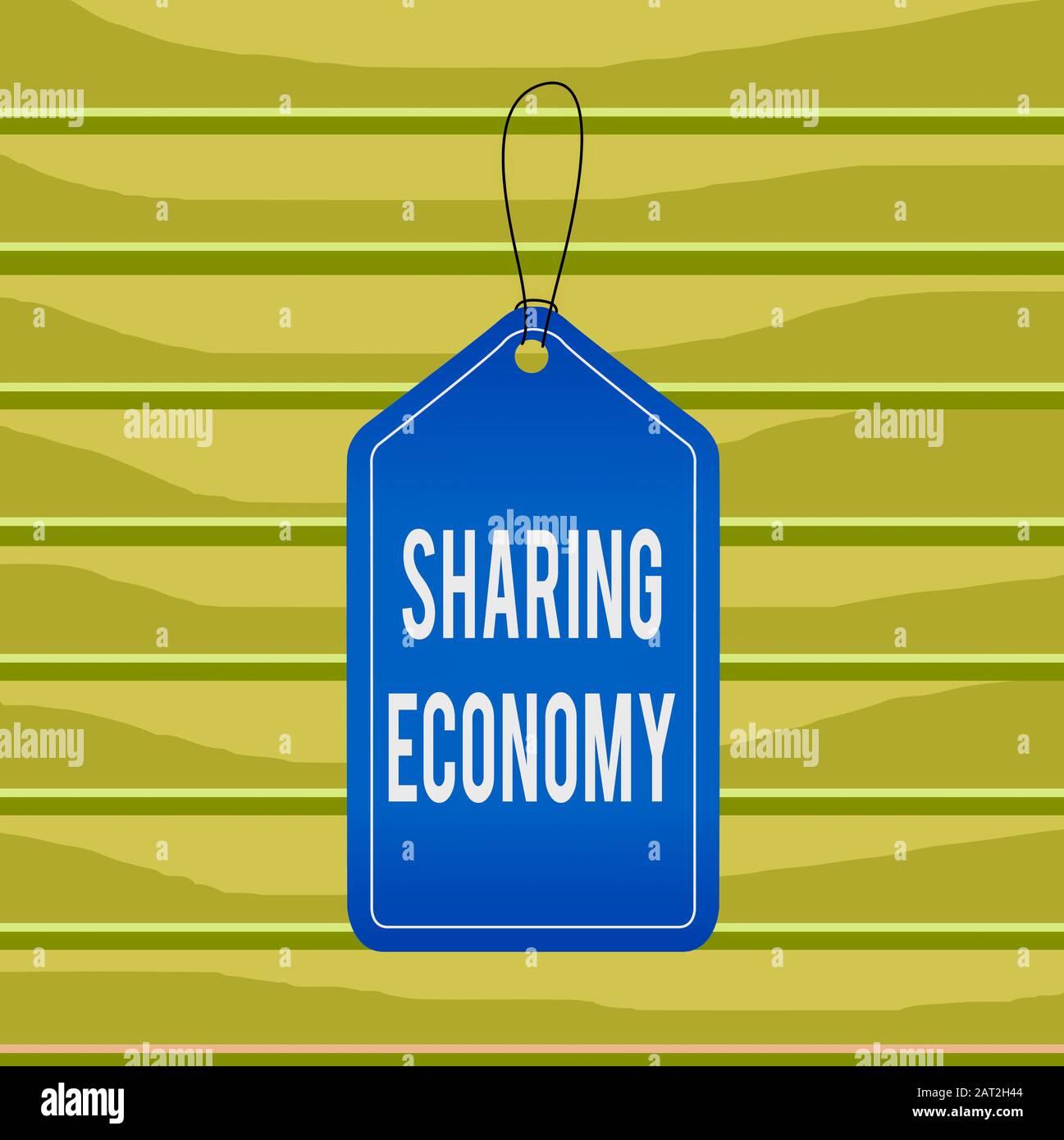 Conceptual hand writing showing Sharing Economy. Concept meaning ...