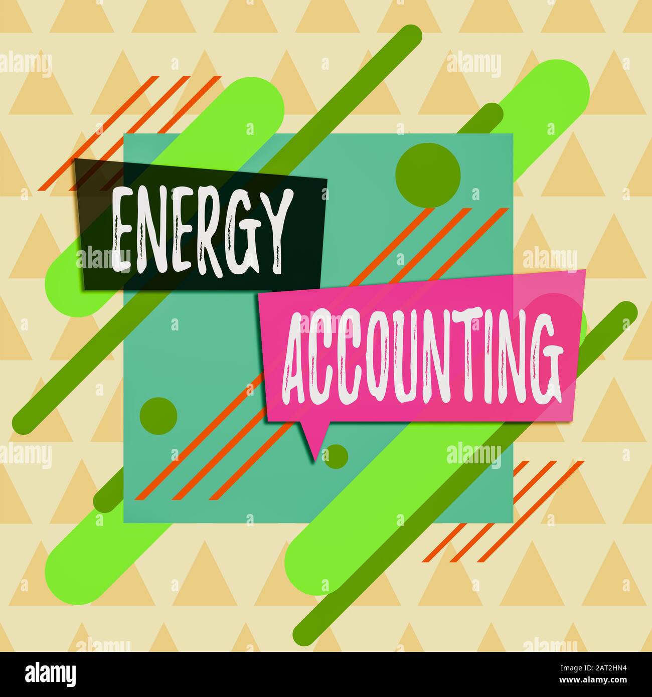 Text sign showing Energy Accounting. Business photo showcasing measure ...