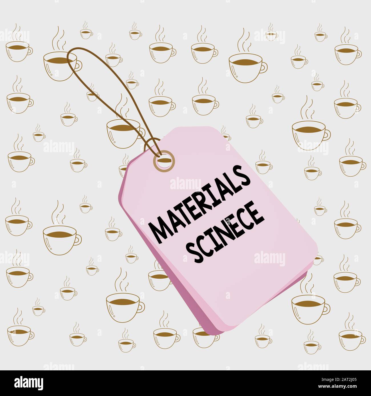 Writing note showing Materials Science. Business concept for ...