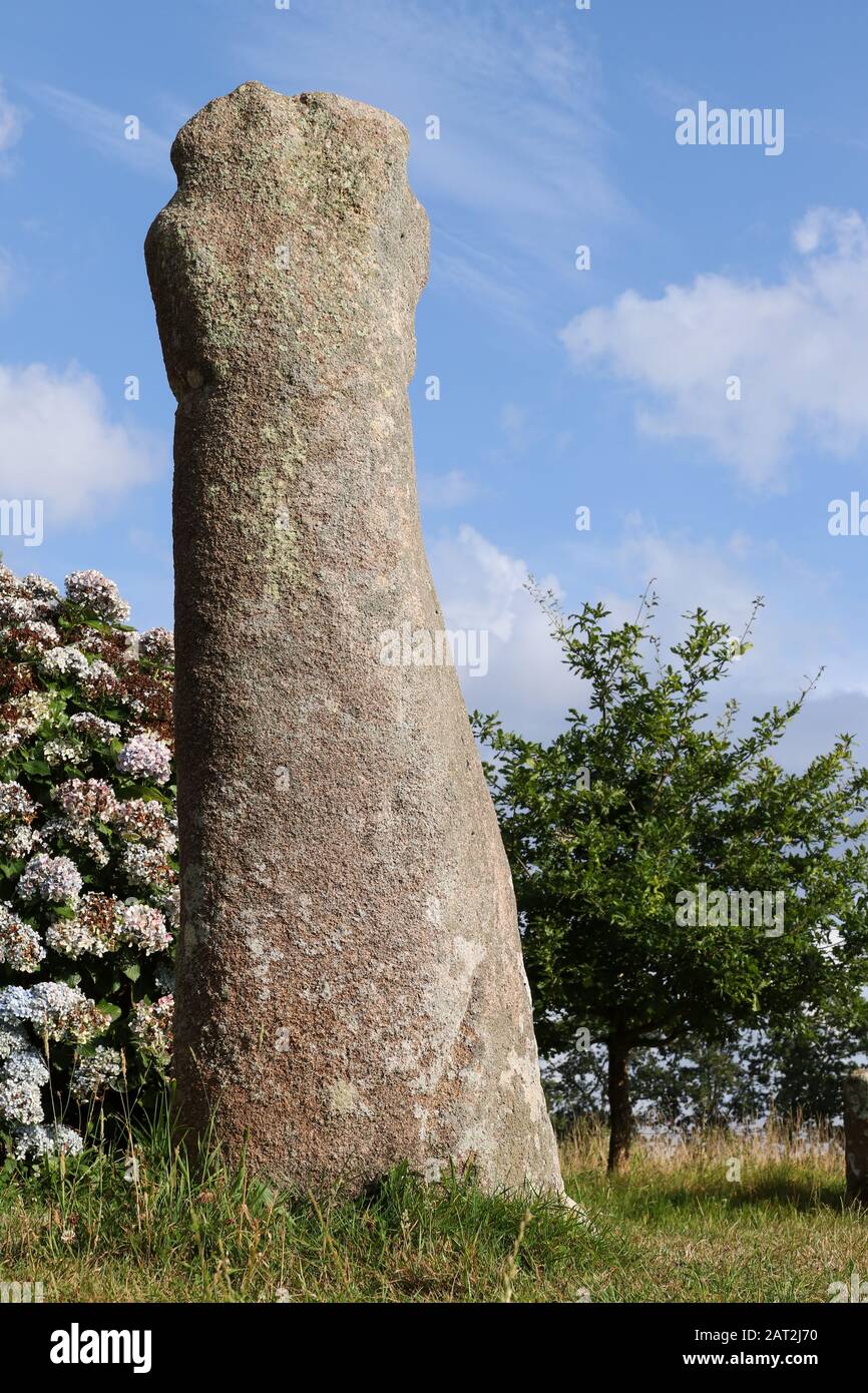 Menhir monolith megalith stone hi-res stock photography and images - Alamy