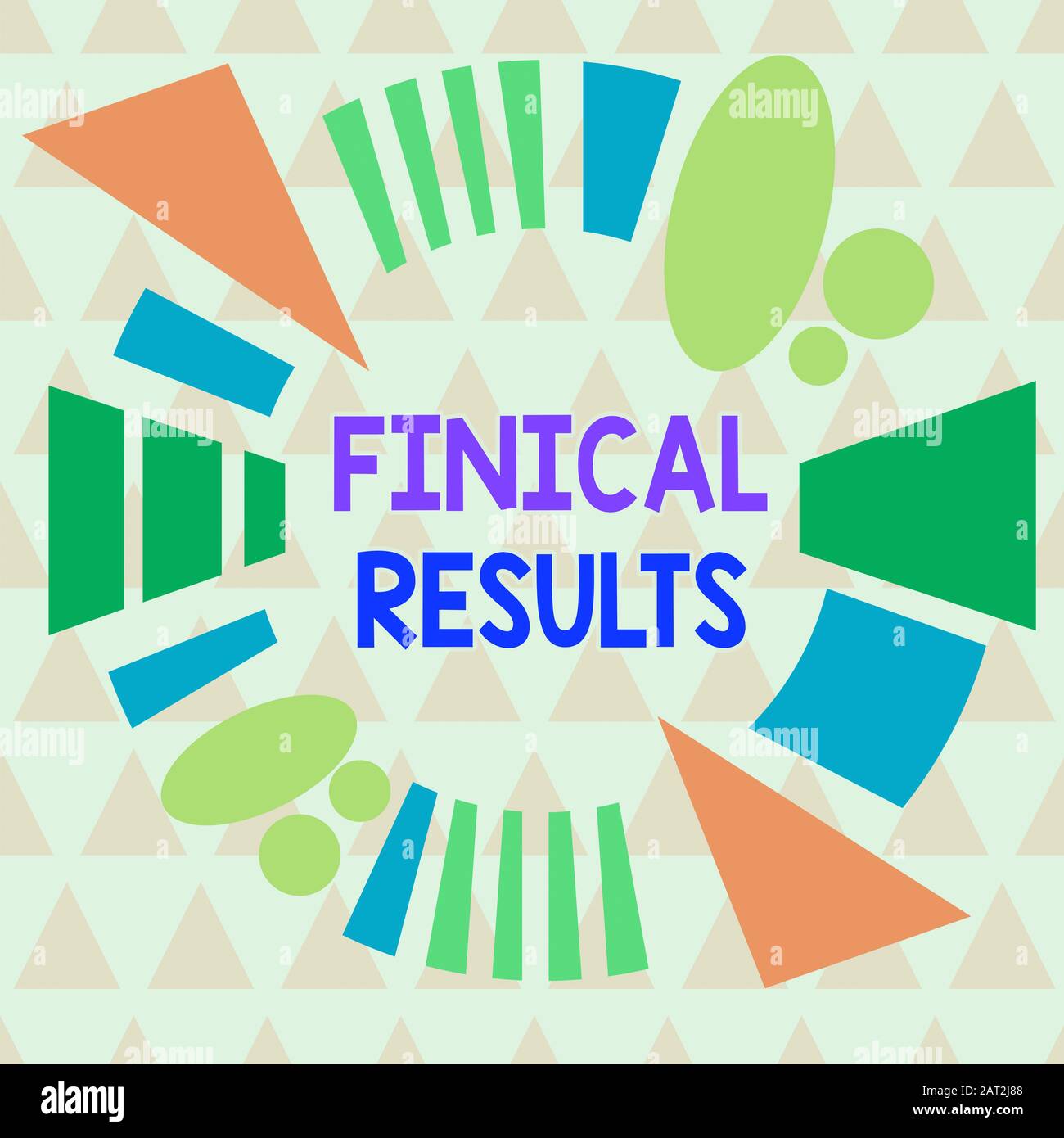 Text sign showing Finical Results. Business photo text written records that convey the business ...