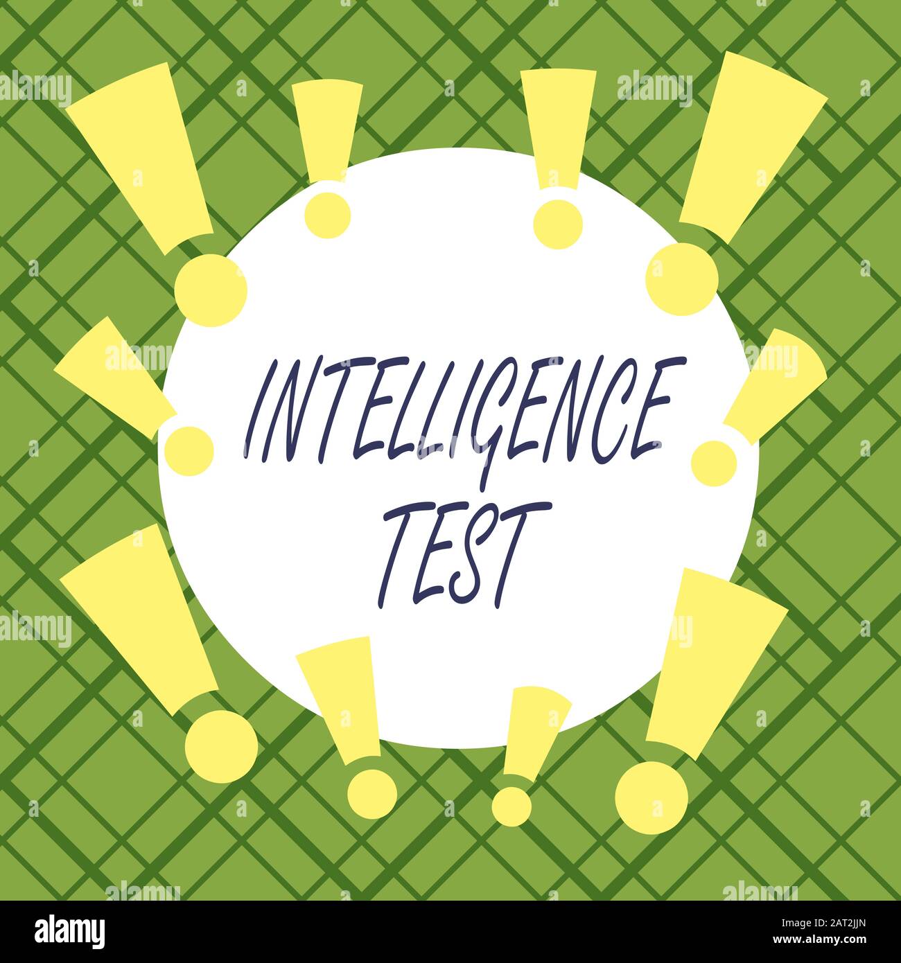 Word writing text Intelligence Test. Business photo showcasing test ...