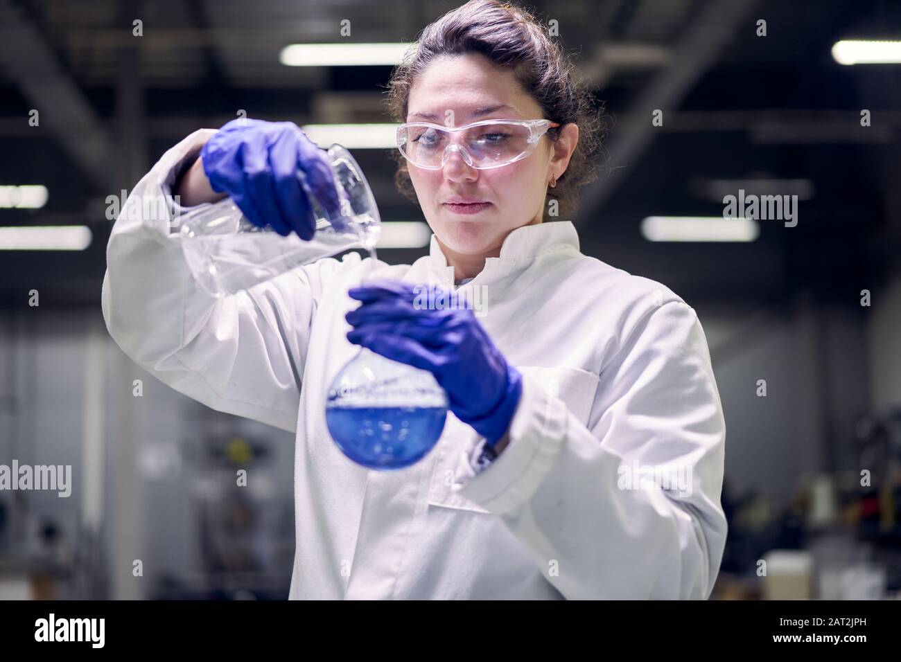 Conical flask lab close hi-res stock photography and images - Alamy