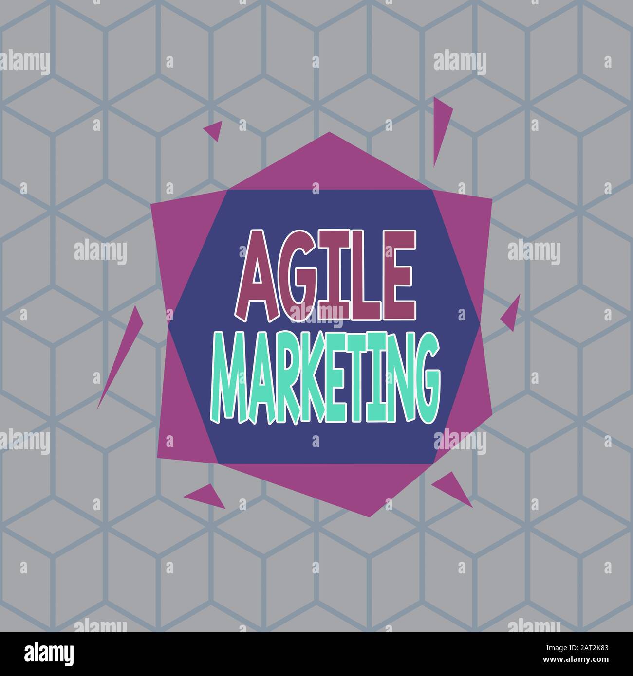 Writing note showing Agile Marketing. Business concept for focusing ...