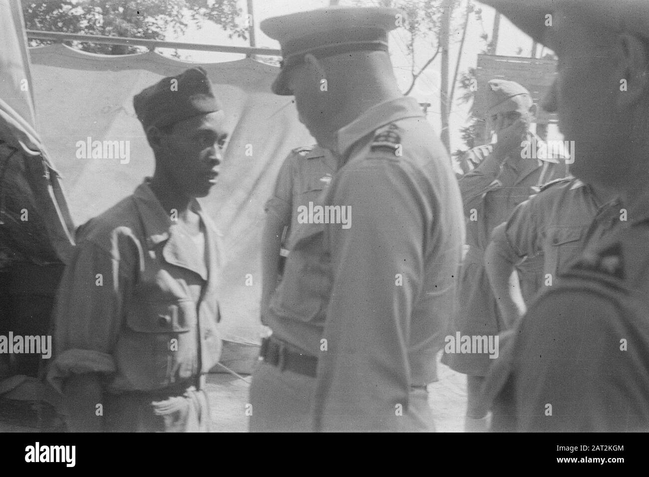 Visit Army Commander S.H. Rail along Bali, Timor and Surabaya General S ...