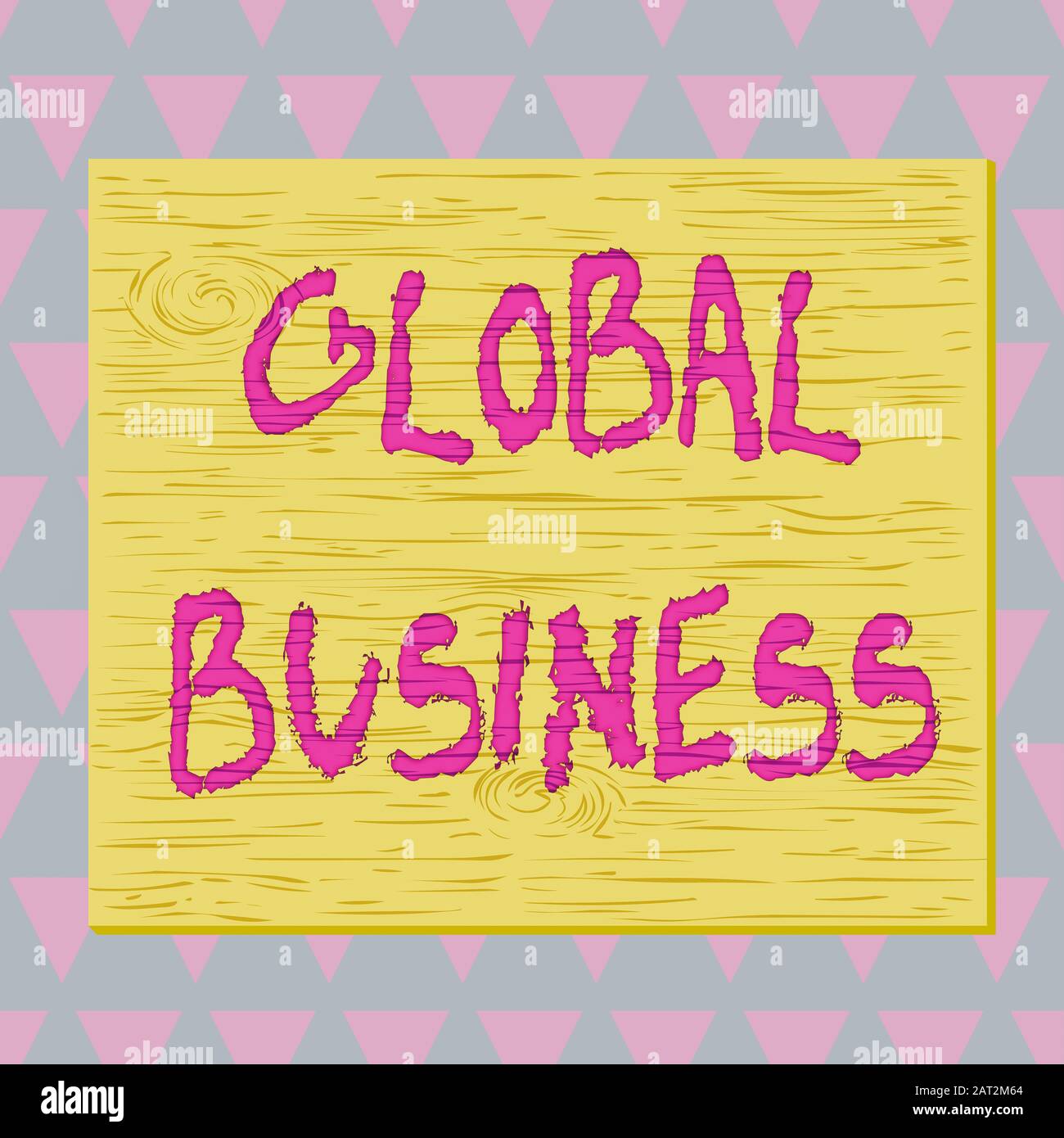 Conceptual hand writing showing Global Business. Concept meaning ...