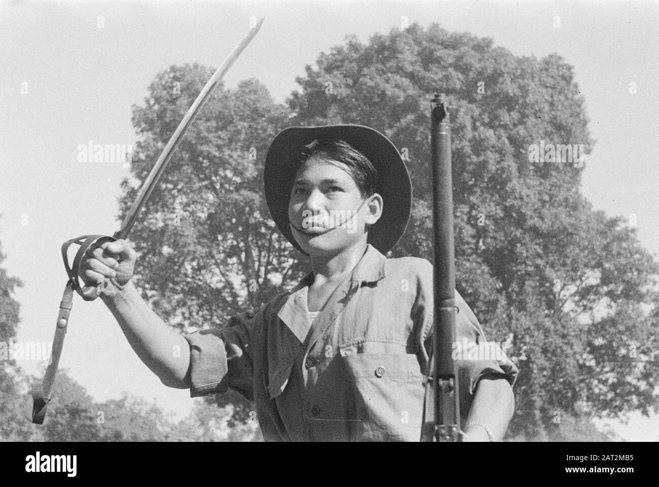 Wait [at the station] Kramat in Jakarta [caption correct?] [posed photo ...