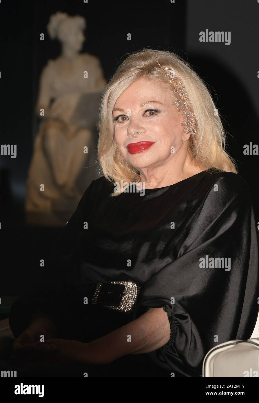 Milan, Italy Sandra Milo at the presentation of Federico Fellini's Book ...