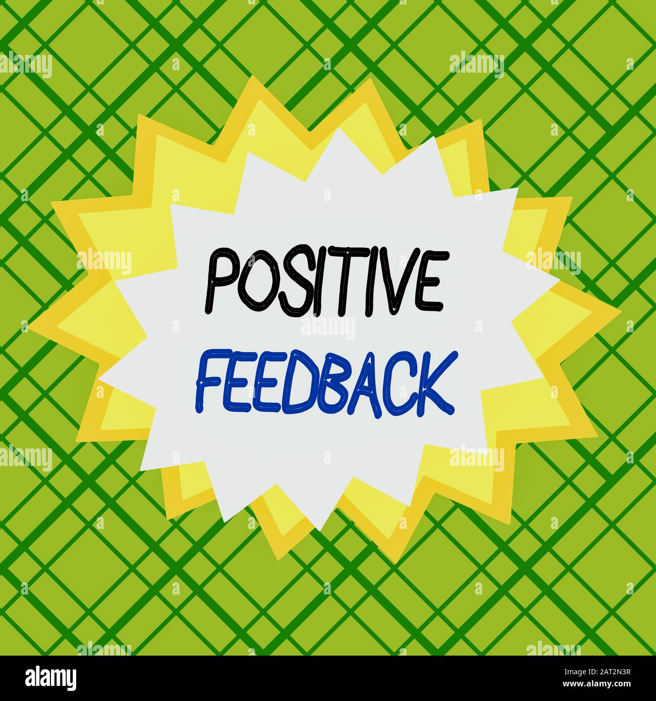 Writing note showing Positive Feedback. Business concept for good and ...