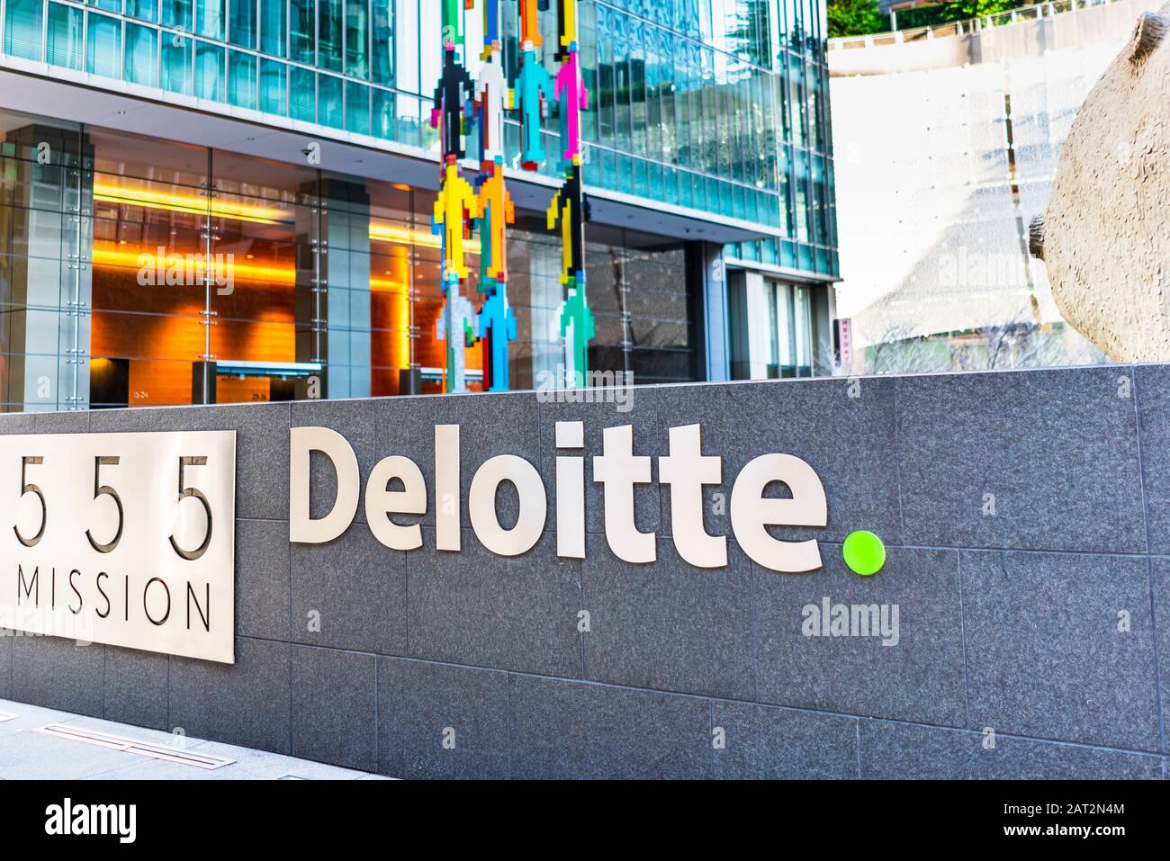 Deloitte logo hi-res stock photography and images - Alamy